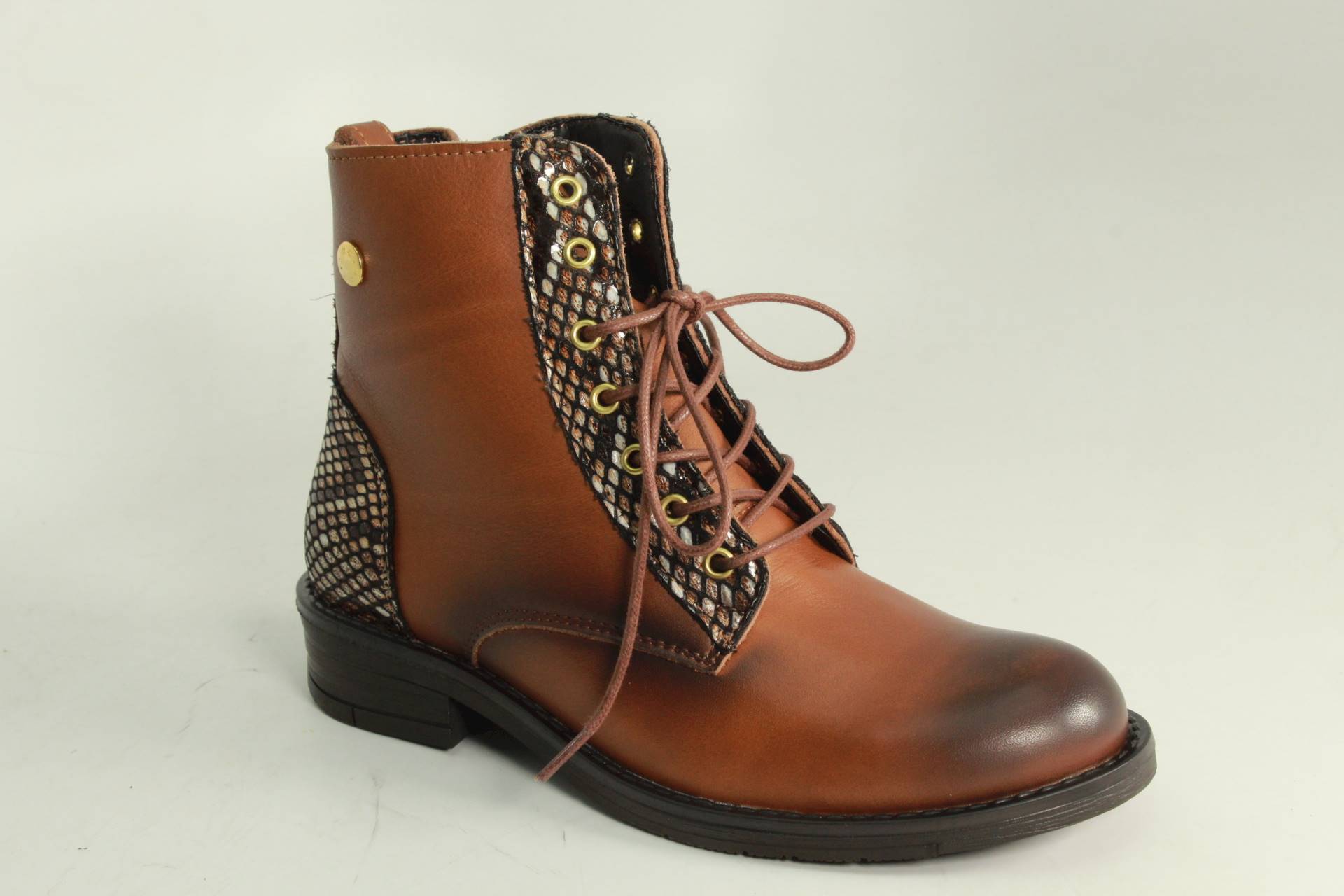 BOTAS SENHORA Cordão - Cordão - Sapatarias Carocha Gold